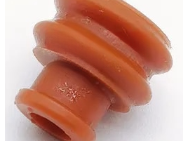 Yazaki 7157-3571-80. Wire Seal, 250 X. Brown, Silicone | Connector ID