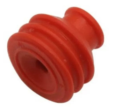 Yazaki 7158-3034-50. Wire Seal, YESC 9.5 mm, 10 AWG/6.0 mm², Red ...