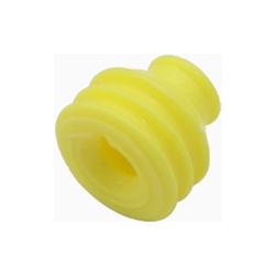 Yazaki 7158-3036-70. Wire Seal, YESC 9.5 mm, 10.0 mm², Yellow, Silicone | Connector ID