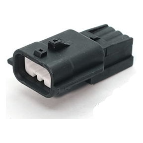 Yazaki 7282-8852-30. Male Connector 3-way RH 025 Series, Sealed, Black| Connector ID