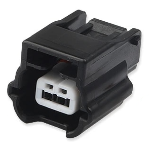 Yazaki 7283-8851-30. Female Connector 2way RH 025 Series, Sealed, Black| Connector ID