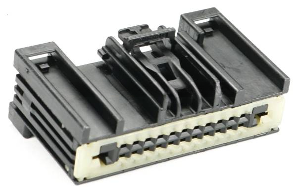 Yazaki 7287-2047-30. Connector 24 way Hybrid Female, Unsealed, Black ...