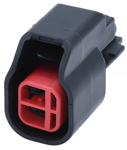 EPC E-5646. Connector 2 way Female, 1.5 mm, Sealed, Black|Connector ID