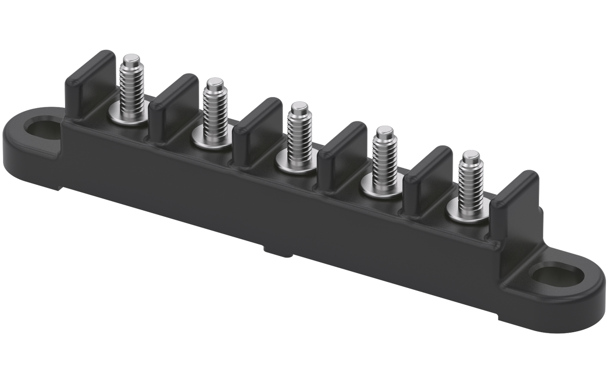 GEPJB750-5, 5-Position Stud Block, Stud Size #10-24 | Connector ID