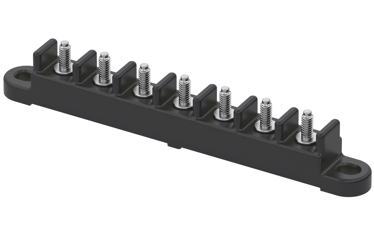 GEP JB750-7, 7-Position Stud Block, Stud Size #10-24 | Connector ID