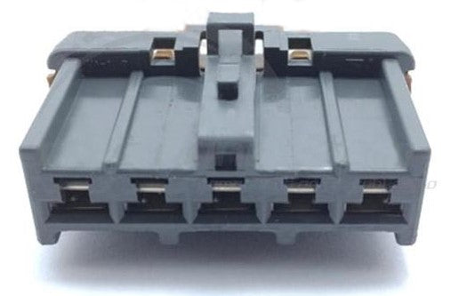 Yazaki 7283-1250-10. Female Connector 5 Way, 4.8 mm, Unsealed, Gray ...