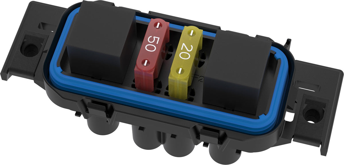 GEP PDM-R4C01. Sealed Power Distribution Module, (2) Maxifuses + (2 ...