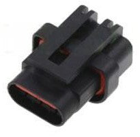 Motorcraft WPT-119. Connector Kit 3 way Female, Sealed, Black ...