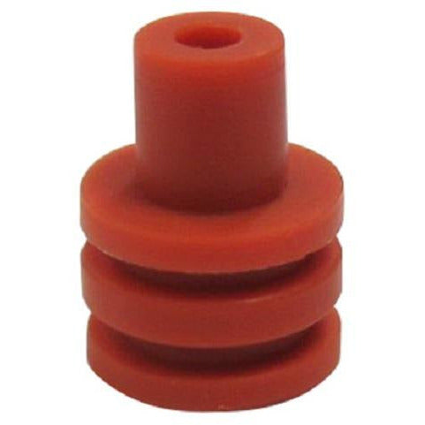 APTIV 15324973. Wire Seal, Silicone, Brick Red — Connector ID