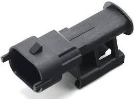Bosch Connector 1928404226. Direct Equivalent, 2 way Male 2.8 mm ...