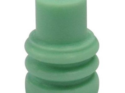 Sumitmo 7165-0621. CID1308 Wire Seal, HX040, Green | Connector ID