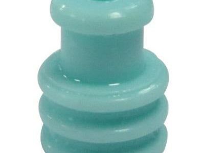Sumitomo 7165-0473. Single Wire Seal, RS 090, Light Blue | Connector ID