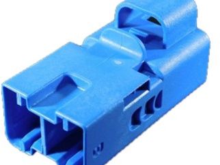 MTA 4540410. Connector, 2 way M800 Series, Blue | Connector ID