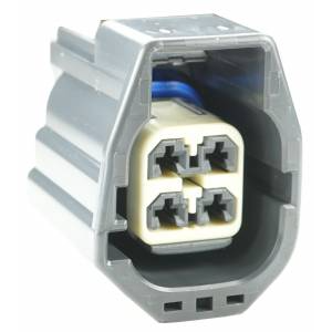Yazaki 7283-5570-10. Connector, 4 way Female, YESC 2.8 mm, Sealed | Connector ID