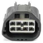 Yazaki 7283-5574-10 , 7283-5927-10. Connector 8 way Female, YESC 2.8 Sealed, Gray | Connector ID