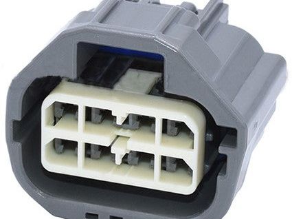 Yazaki 7283-6441-40. Connector 8 way Female, YESC 2.8 Sealed, Gray ...