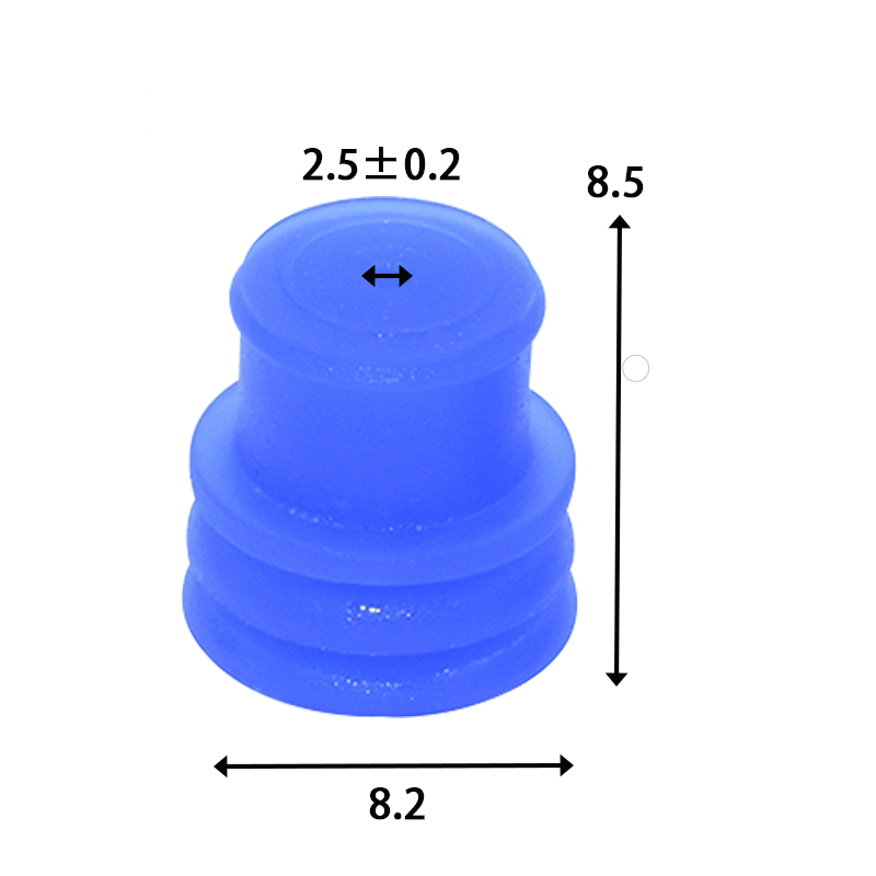 Tyco 963245-1. Direct Equivalent Wire Seal, SPT 6.3mm, Blue | Connector ID