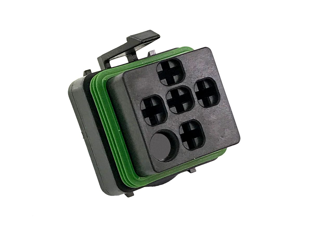 Aptiv 12065685. CID9050-6.3-21 Sealed Push-to-Seat Relay Connector ...