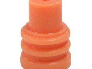 Sumitomo 7165-1075. CID1393 Wire Seal, 1.0 mm, Orange |Connector ID