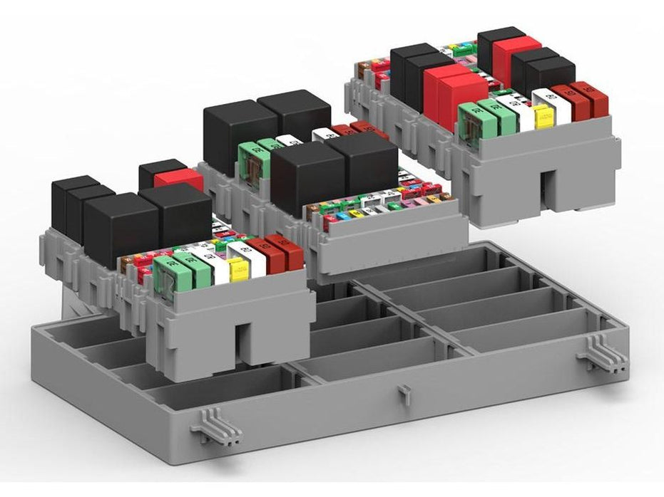 MTA 0301680. Mounting Frame for holding 12 Gray Modules with Flush ...