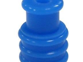 Yazaki 7158-3031-90. Wire Seal, YESC 1.5 mm, Blue, Silicone | Connector ID